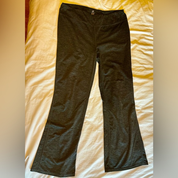 GAIAM | Pants & Jumpsuits | Gaiam Dark Gray Relaxed Wide Leg Yoga Pants ...